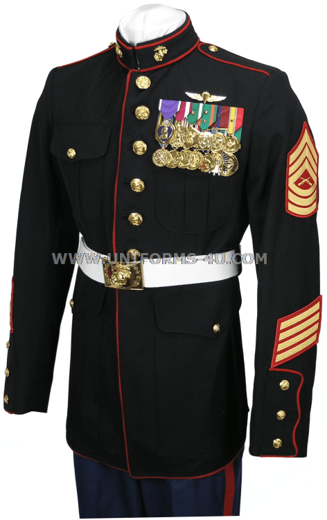 Usmc Enlisted Dress Blue Uniform