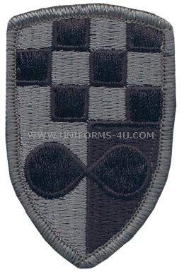 INFO AND DATA SYSTEMS COMMAND ACU MILITARY PATCH